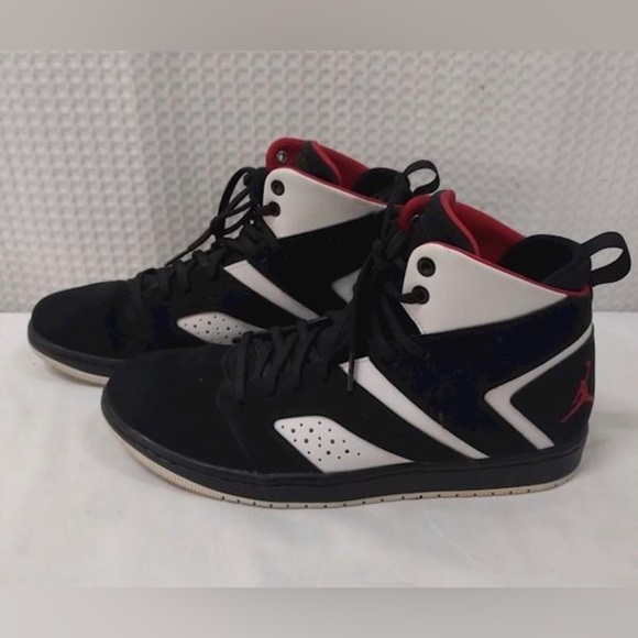 Nike | Shoes | Nike Jordan Flight Legend Black And White High Top ...